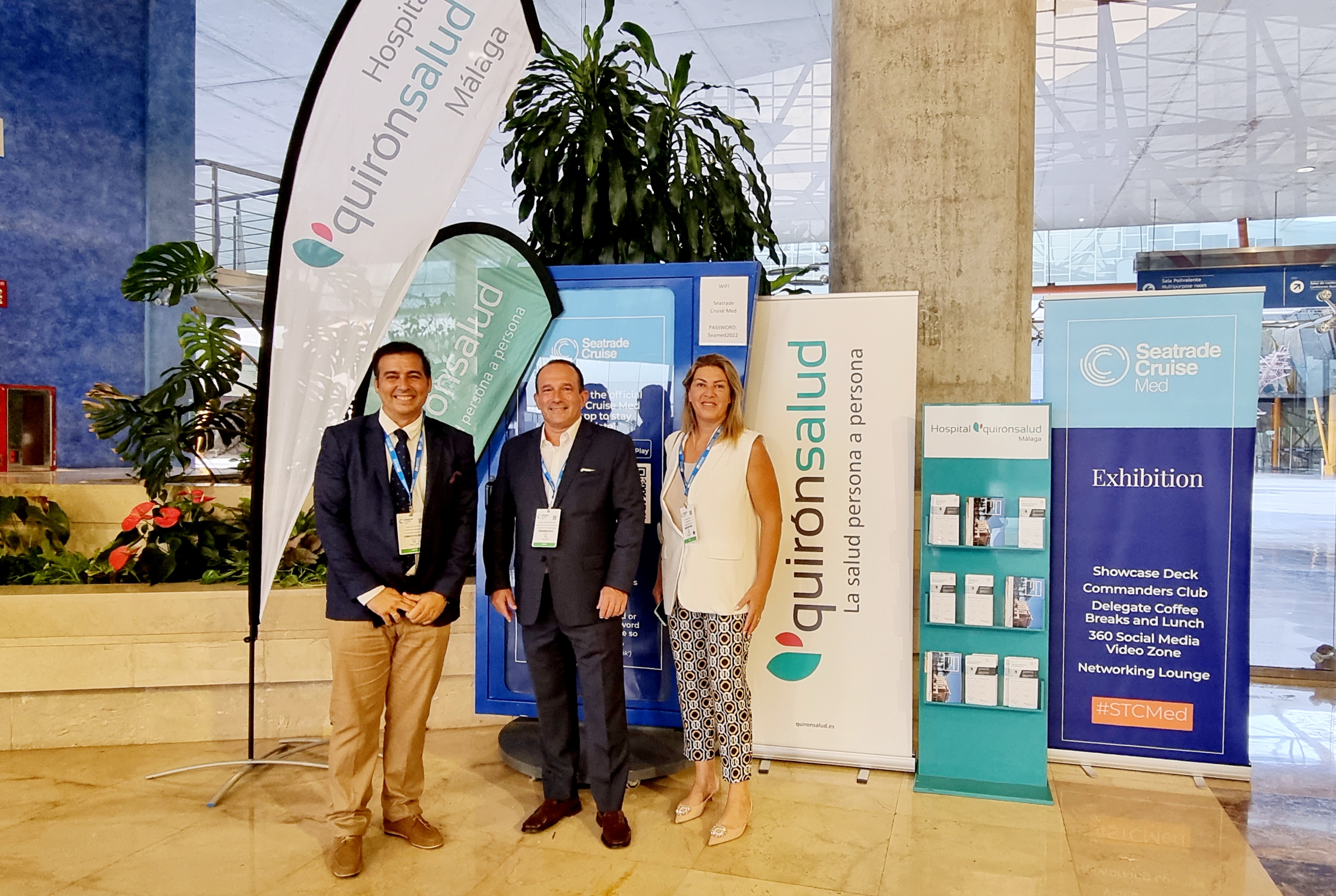 Quirónsalud Málaga, servicio médico de la feria internacional de cruceros Seatrade | Quirónsalud